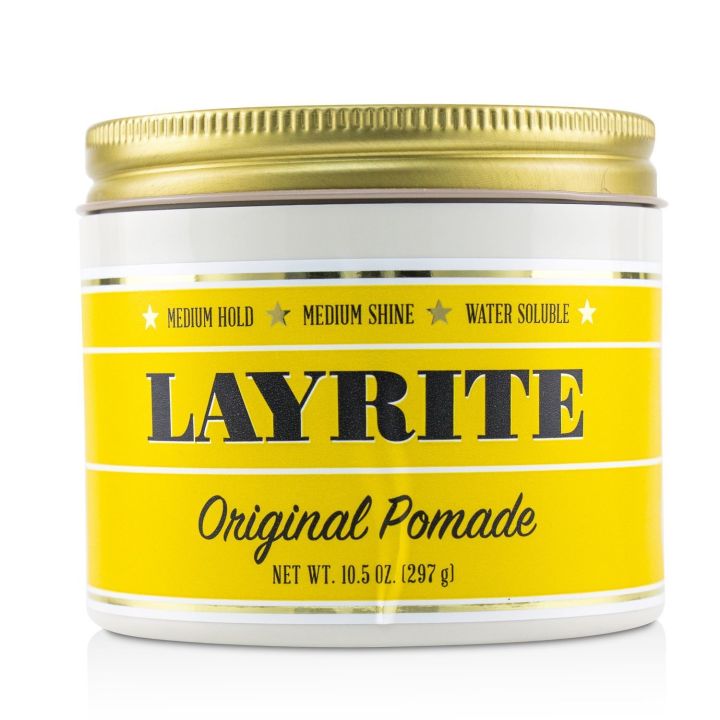 LAYRITE - Original Pomade (Medium Hold, Medium Shine, Water Soluble ...