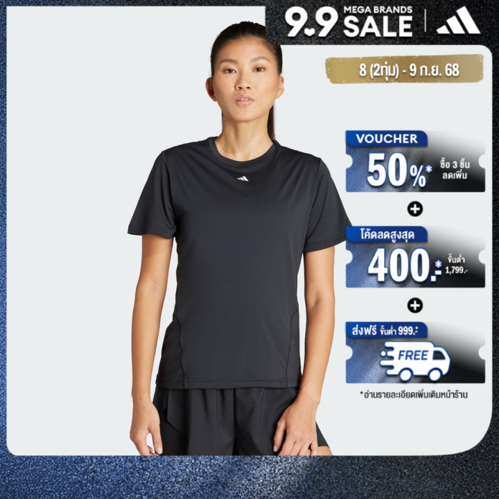 adidas เทรนนิง & Gym & Training เสื้อยืด Designed for Training ผู้หญิง ...