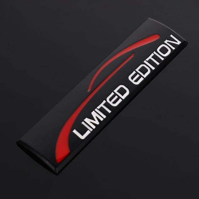 Creative 3D Metal Car Sticker Chrome Limited Edition Emblem Badge Decal ...