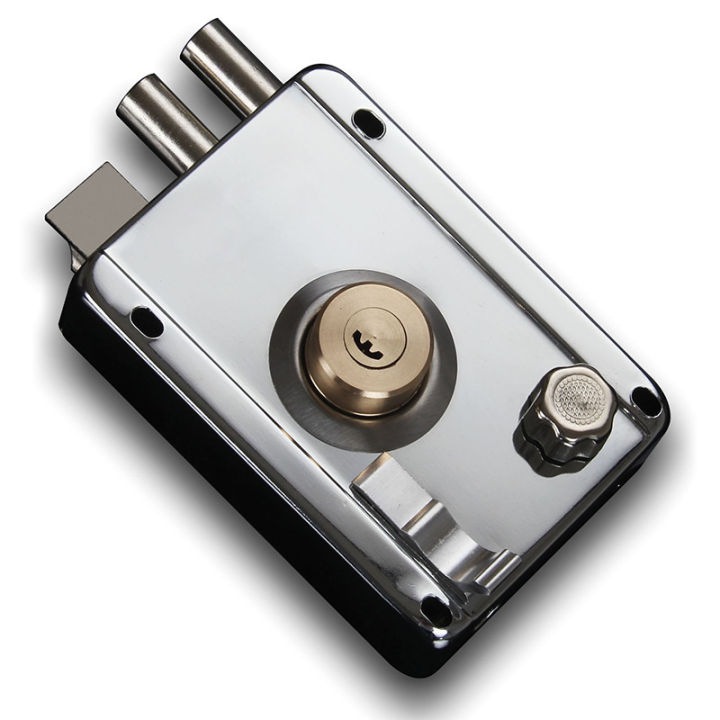 Exterior Iron Door Locks Security Anti-theft Lock Multiple Insurance ...