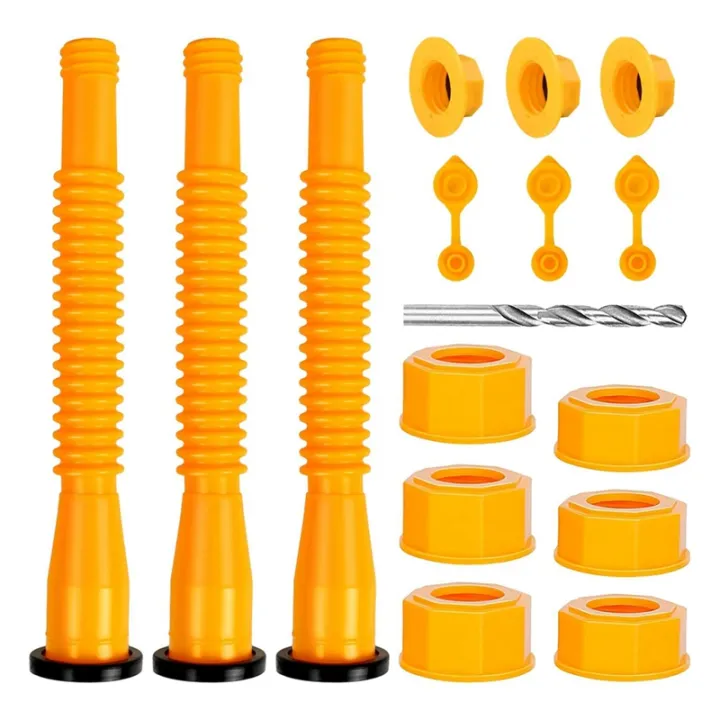 Gas Can Spout Replacement, Flexible Pour Nozzle for 1/2/5/10 Gallon Gas ...