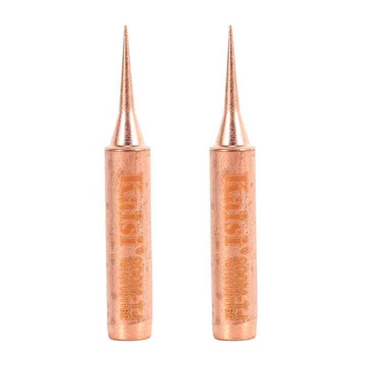 2X Kaisi Oxygen-Free Copper Soldering Iron Tip 900M-T-I For Solder Station Tools Iron Tips ...