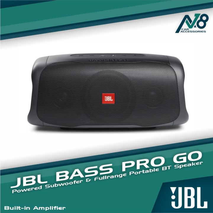 JBL BassPro Go Powered Subwoofer (100-watt RMS Amplifier) and Built-in ...