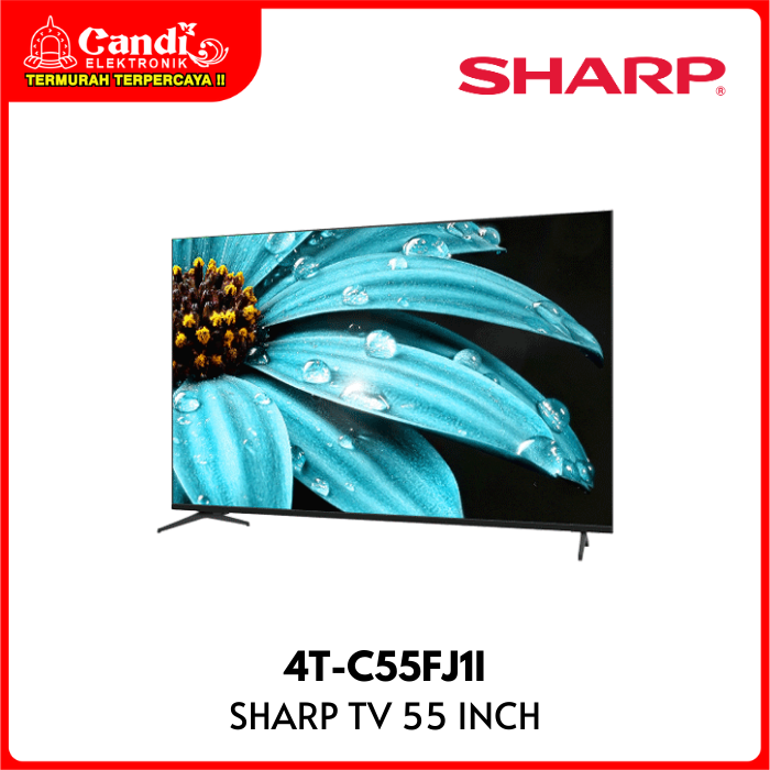 SHARP 4K Frameless Google TV 55 Inch Frameless 4T-C55FJ1I | Lazada ...