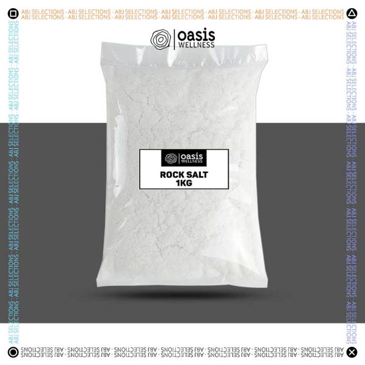 OASIS WELLNESS / ROCK SALT (300g - 1Kg) | Lazada PH