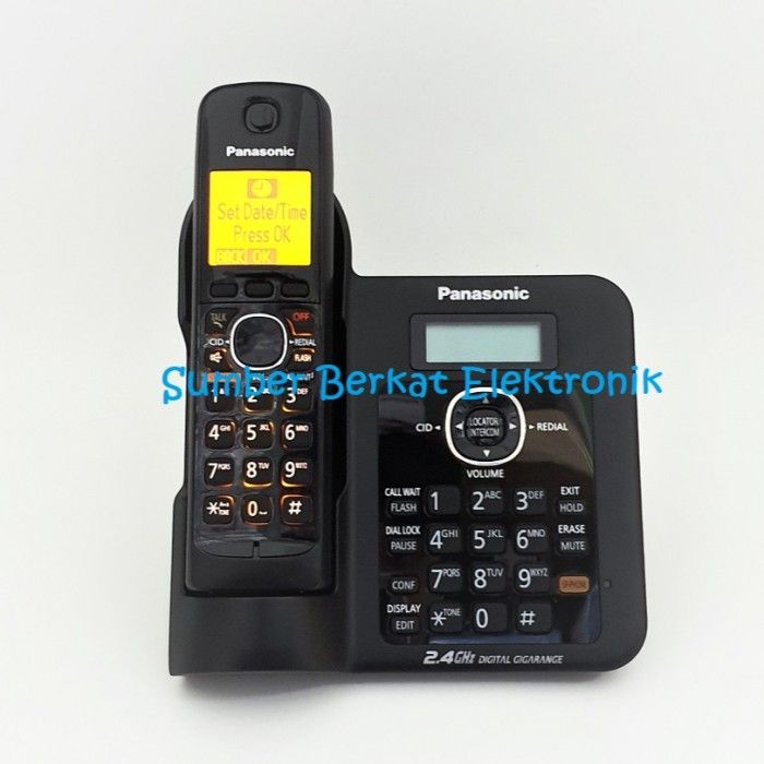 PANASONIC TELEPHONE KX-TGF310 - TELEPON CORDLESS WIRELESS DIGITAL 310 ...