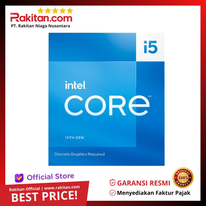 Processor Intel Core i5-14400F Box Raptor Lake Socket LGA 1700 | Lazada Indonesia
