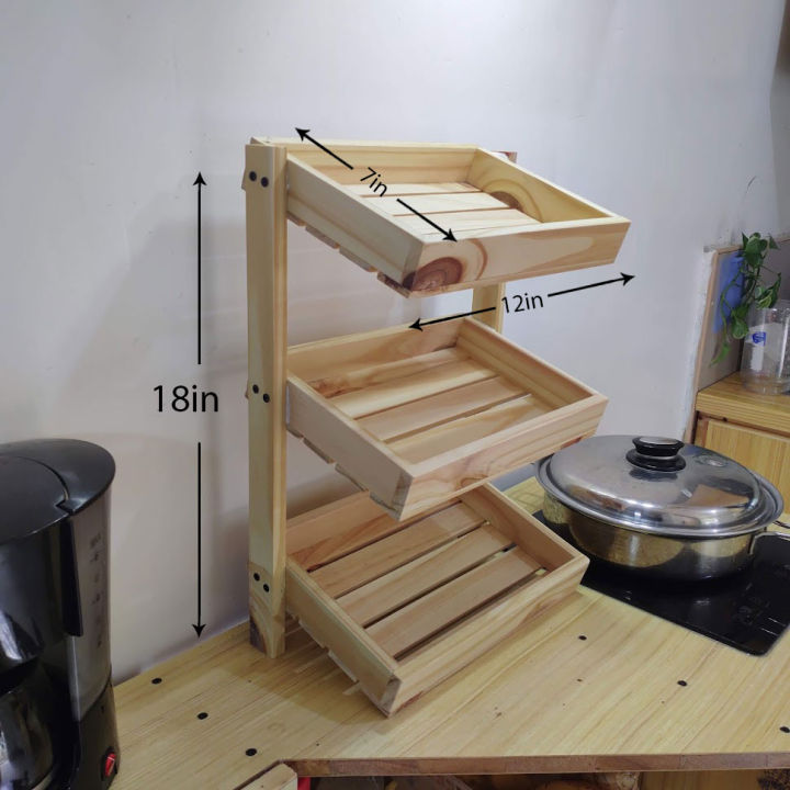Vegetable rack (3 tier) | Lazada PH