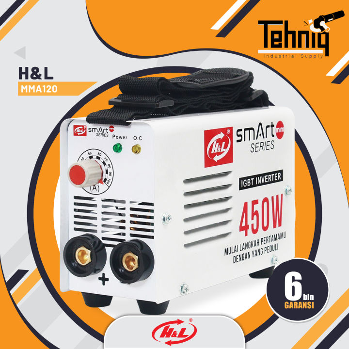 Mesin Las Listrik / Trafo Las H&L Smart Series 120A Inverter Welding ...