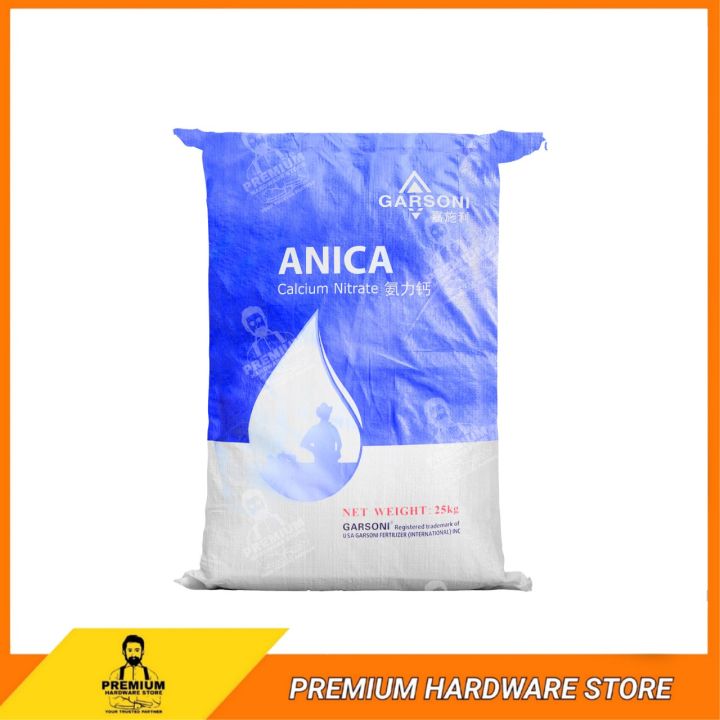 GARSONI Anica Calcium Nitrate 25KG Water Soluble Fertilizer Chloride ...