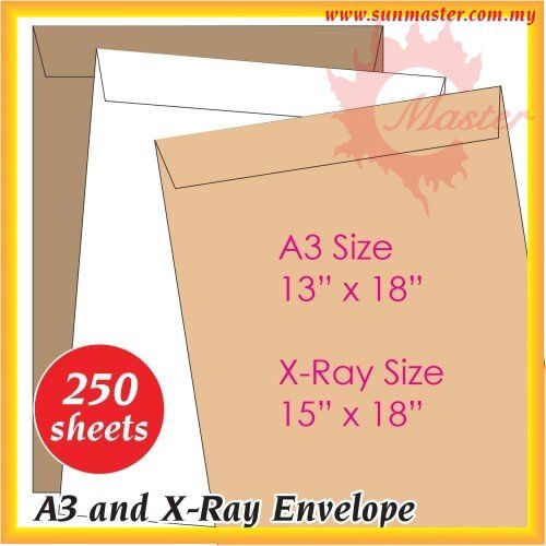 A3 Envelope 13x18 15x18 | X-Ray Envelope | Brown Envelope | Jumbo ...
