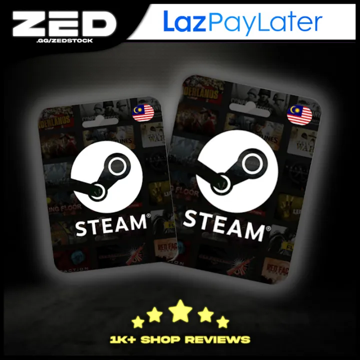 Steam Malaysia Gift Card Reload Wallet Code Recharge ⚡FAST SERVICE ⚡[READ DESCRIPTION ...