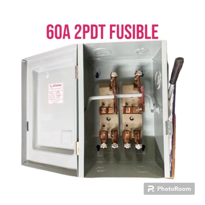 SAFETY SWITCH 2 POLE DOUBLE THROW 30A & 60A 250V | Lazada PH