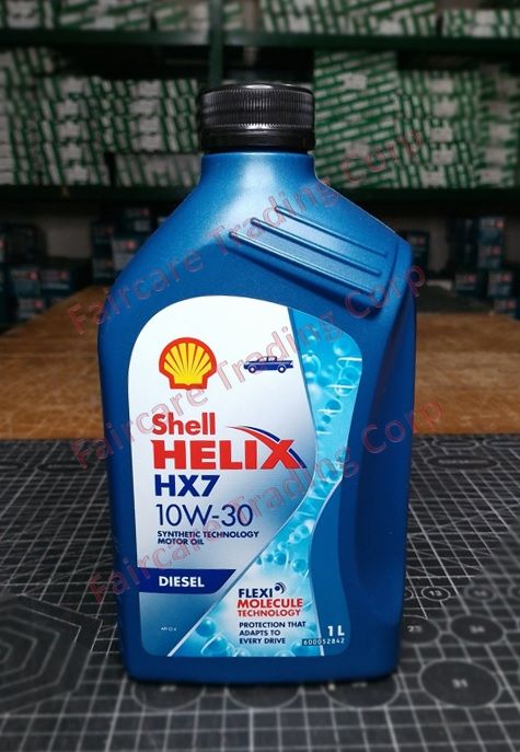 Shell Helix Diesel HX7 10W-30 Semi-Synthetic Diesel Engine Oil 1Liter ...