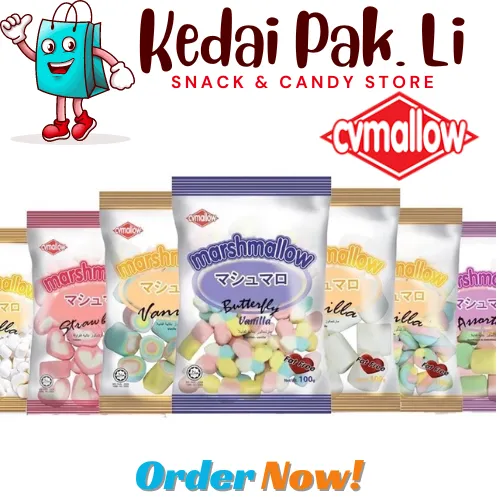 [KPL] CVmallow Mallow Marshmallow 100gm | Lazada
