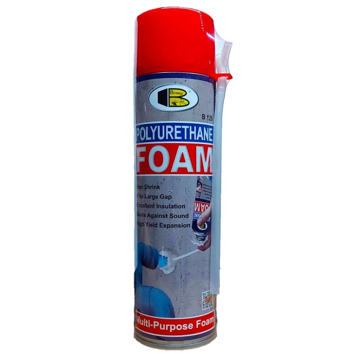 Bosny Polyurethane Expanding Foam Spray B129 - 500cc | Lazada PH