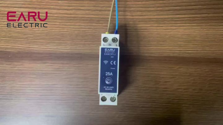 1p 1p N Wifi Smart Circuit Breaker Energy Power Kwh Meter Time Relay Switch Voice Remote Control