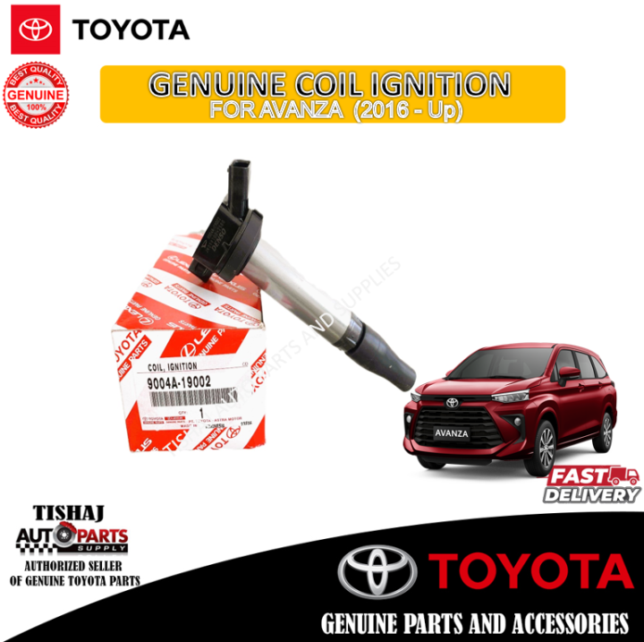 100 % LEGIT TOYOTA GENUINE COIL IGNITION (9004A19002) for Toyota Avanza ...