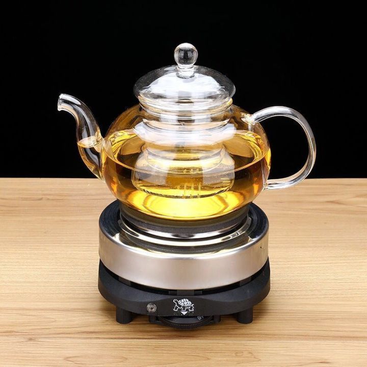 lv57 Glass Small Electric Stove Can Keep Warm Home Tea Soup Teapot Stew ...