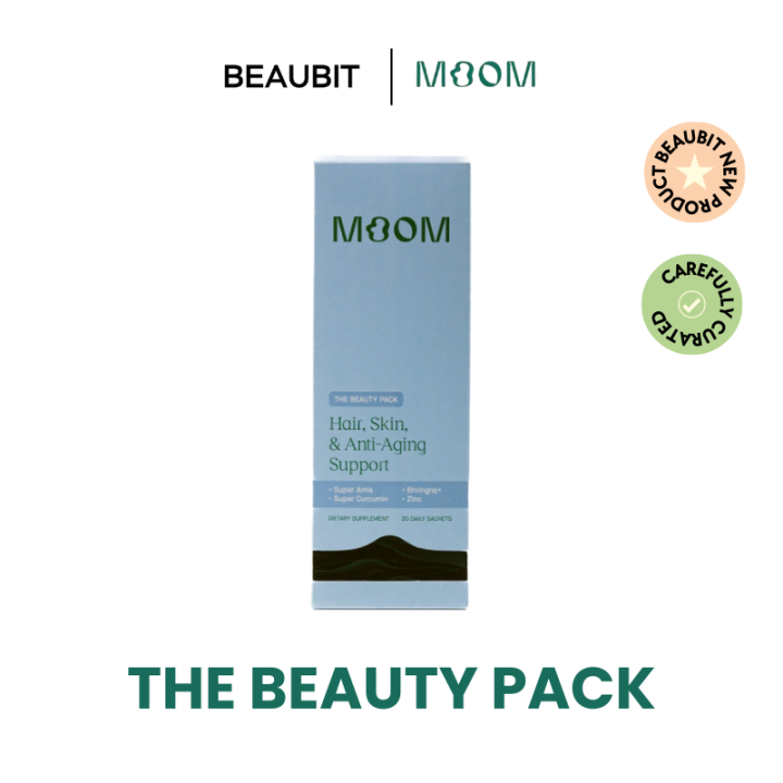 Moom Health The Beauty Pack: Hair, Skin, and Anti-Aging Support ...