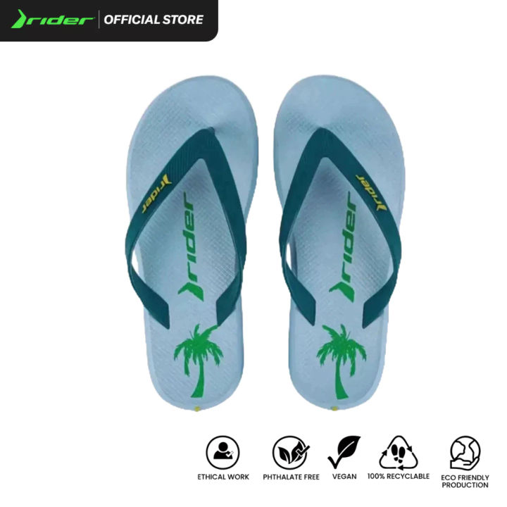 Rider R1 Style Dedo Ad Blue Blue Green Men's Slippers | Lazada PH