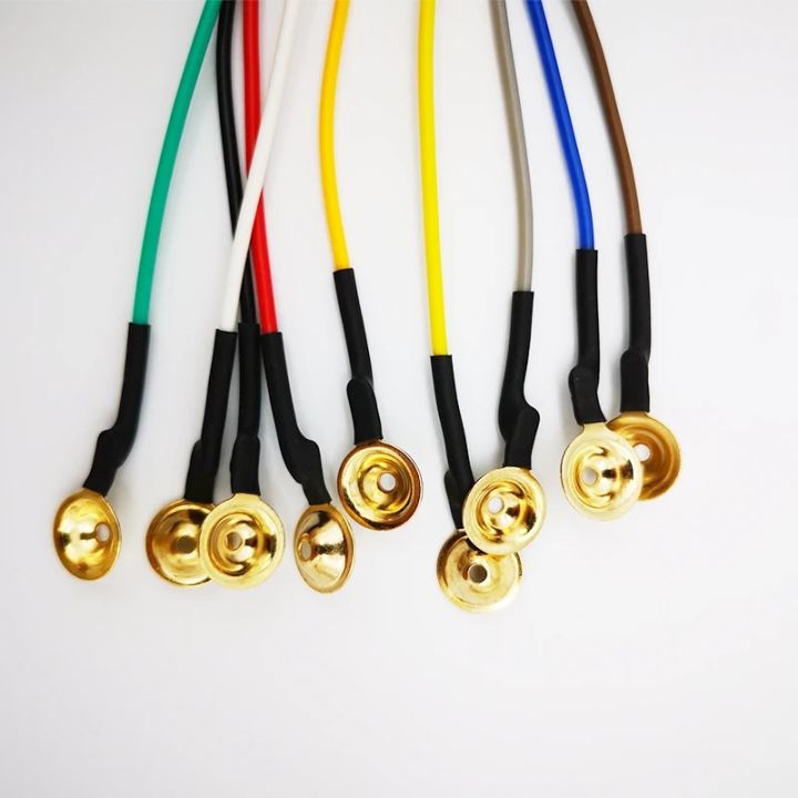 [only 1pc] Color Brain Electrode Eeg Wire Brain Conductance Wire ...