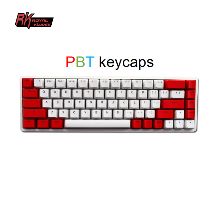 ＜913＞Royal Kludge RK68/RK837/G68/RK855/RK871 MX Mechanical Keyboard PBT ...