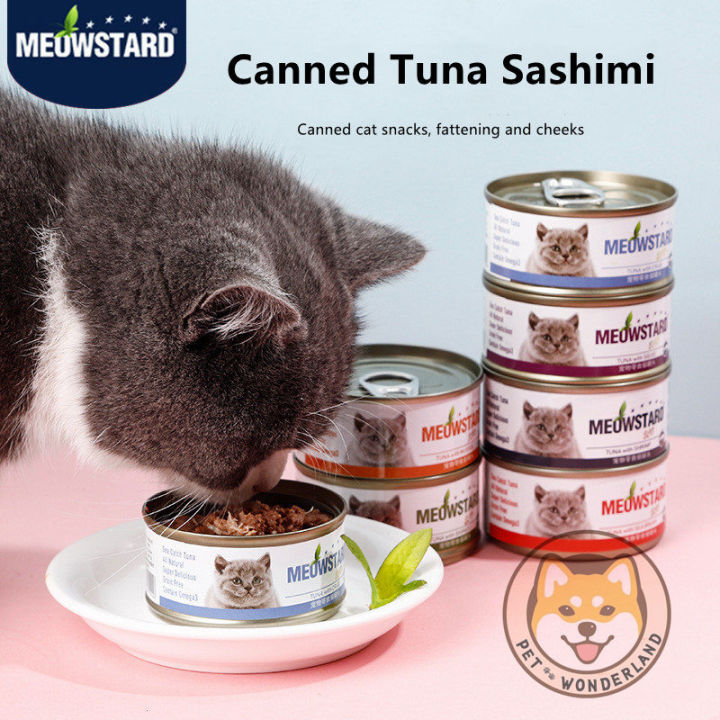 Pet House Pet Food Canned Tuna With Shrimp Sea Bream Squid Mussels Crab ...
