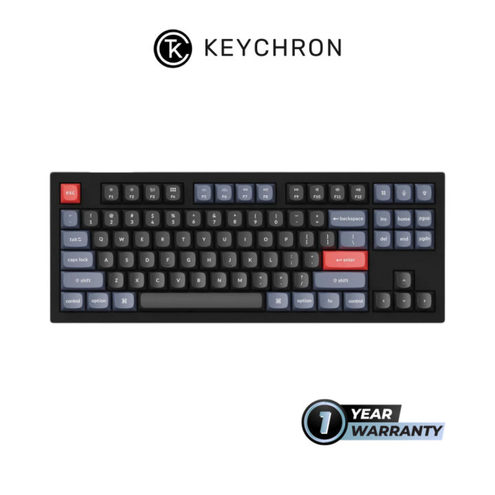 Keychron V3 QMK/VIA Custom Mechanical Keyboard 1 Year Warranty Silicone ...