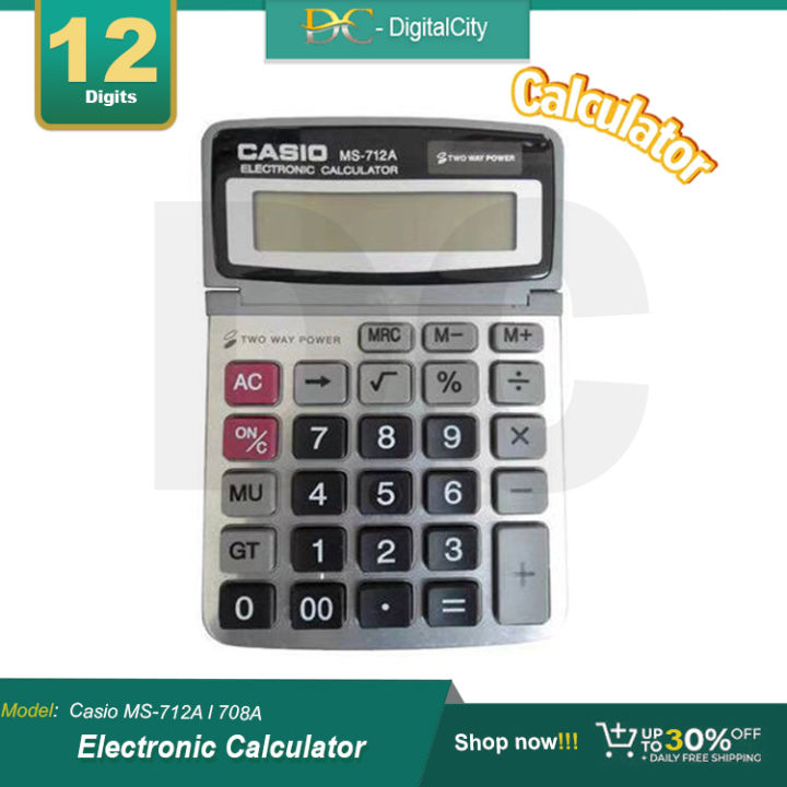 12 Digit Basic Electronic Calculator | Lazada PH