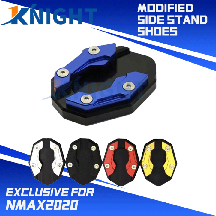 Knight Motorcycle Nmax V2 2020 CNC Modified Side Stand Shoes Flat Foot ...