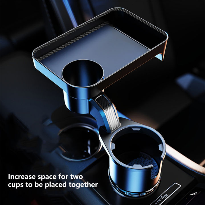 Vehicle-mounted 360-degree rotating plate tray vehicle-mounted beverage ...