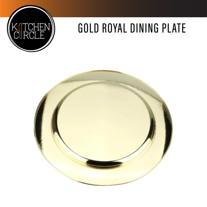 Gold Royal Dining Plate | Dinnerware / Kitchenware / Tableware | Lazada PH