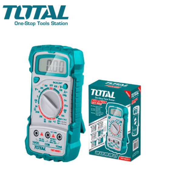TOTAL ดิจิตอล มัลติมิเตอร์ รุ่น TMT460012 ( Digital Multimeter ) โอห์ม ...