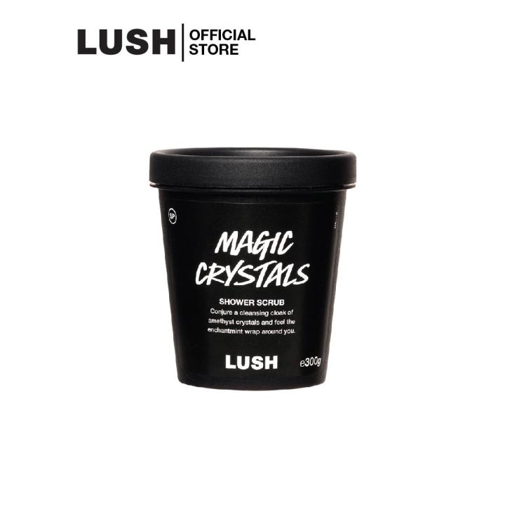 LUSH สครับ สบู่สครับ สบู่อาบน้ำ สำหรับ ขัดผิว MAGIC CRYSTAL BODY SCRUB ...