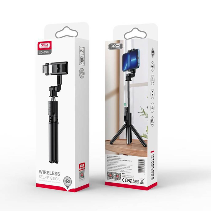 Wireless Selfie Stick With Bluetooth Remote Control Model XO SS09 ...