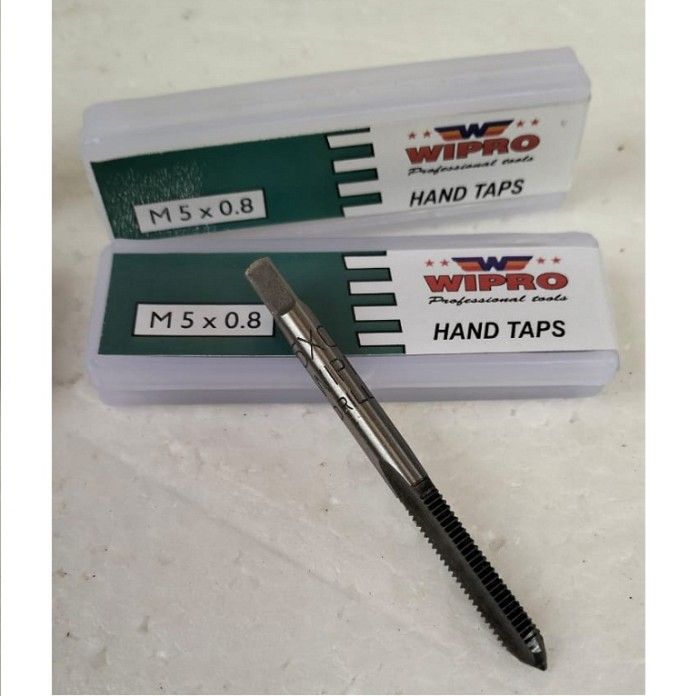 WIPRO HAND TAP MATA TAPS HANDTAPS PEMBUAT DRAT HALUS M5 DAN M6 SATUAN ...