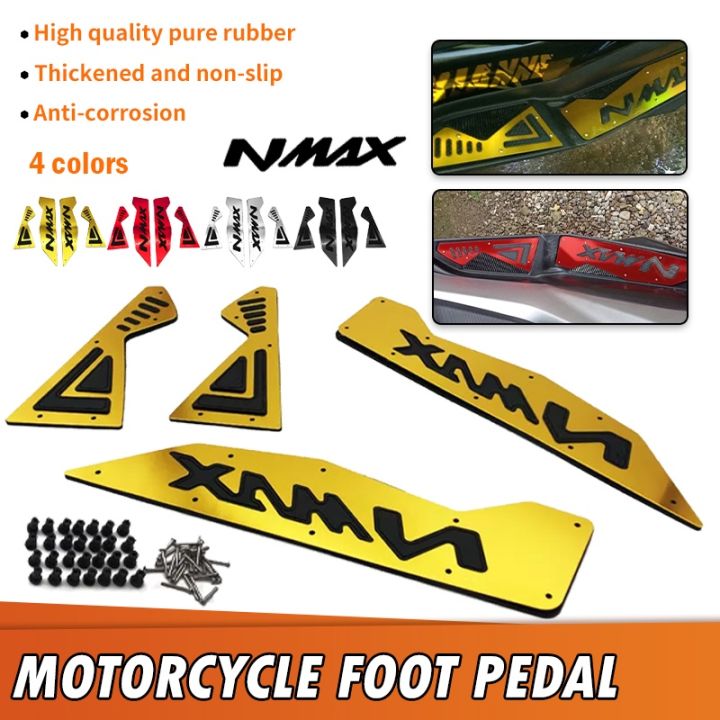 NMAX V1 Matting Footboard with Carbon Complete Bolts And Nuts Included ...