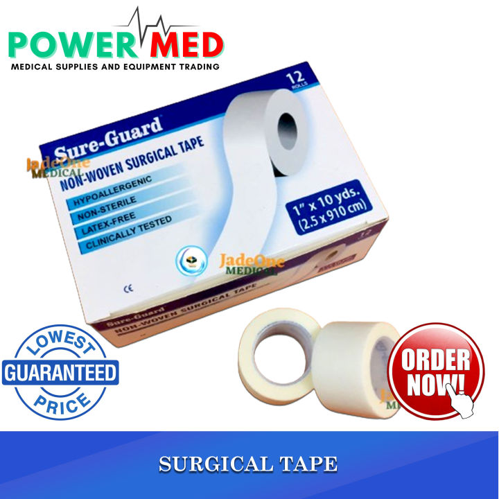 SURGICAL TAPE PER BOX SURE-GUARD BRAND | Lazada PH