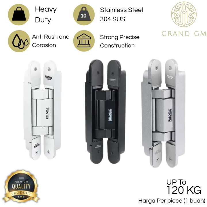 Engsel Tanam Invisible Concealed untuk Pintu Kayu & Aluminium – Engsel ...