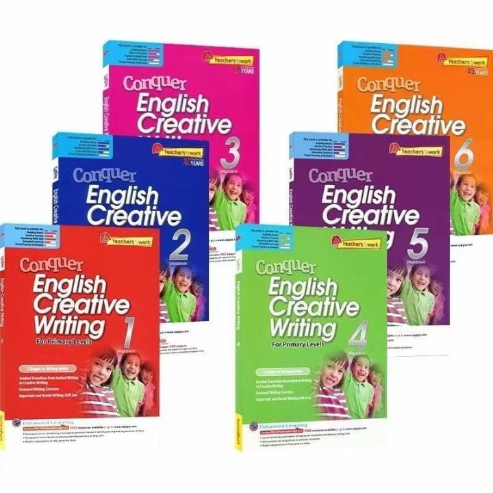 Singapura menakluk penulisan kreatif gred 1-6 buku latihan Tutorial ...
