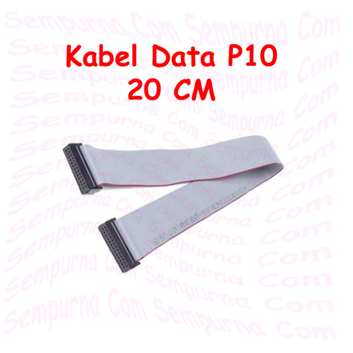 Kabel data 16Pin panel Led running Text P10 RGB 20 50 100 CM 1 Meter ...