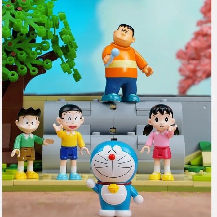 Keeppley Bricks Diorama Lapangan Doraemon Music TV Box kepley doraemon ...