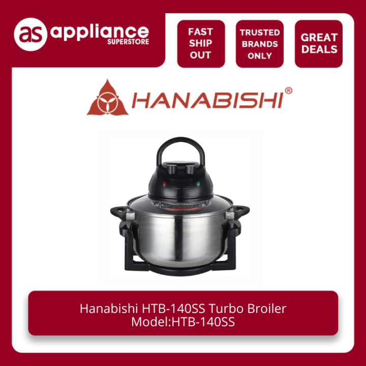 Hanabishi HTB-140SS Turbo Broiler | Lazada PH