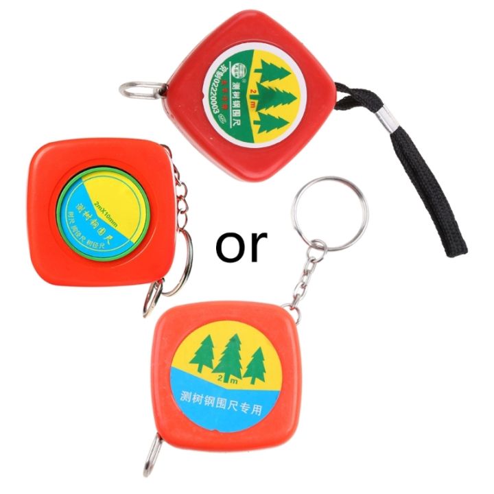 Tree Diameter Tape 2000 Mm Soft Retractable Measuring Tape Professional ...