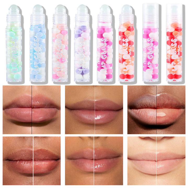 Moisturizing Not Greasy Lip Oil Glossy Lip Makeup Hydrating Nourishing ...
