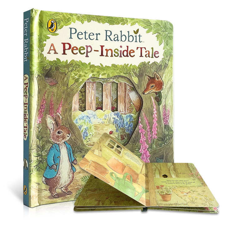 Usborne หนังสือ Peep Inside A Fairy Tale Peter Rabbit 3D Flip Book ...