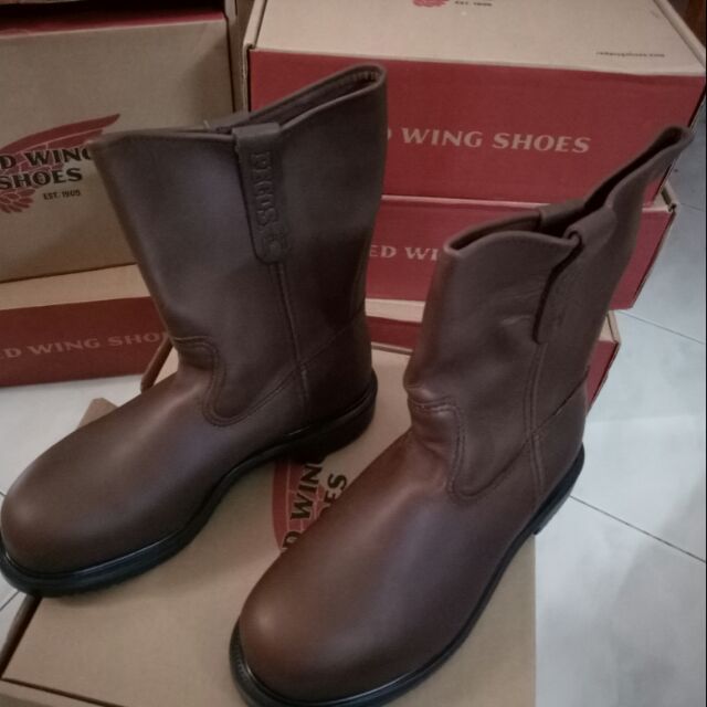 RED WING STYLE #8241 MEN'S 9-INCH PULL-ON BOOT BROWN | Lazada