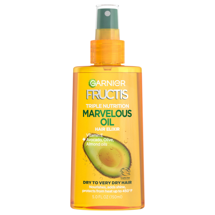 Garnier Fructis Triple Nutrition Marvelous Oil Hair Elixir With Avocado ...
