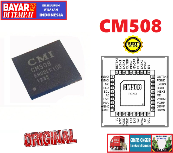 IC CM508 Cmo For Panel Layar Lcd Tv Lcd Led | Lazada Indonesia